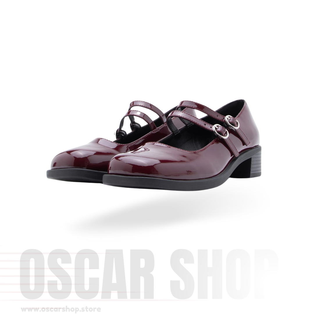 Ballerine élégante à double bride – OSCAR SHOP